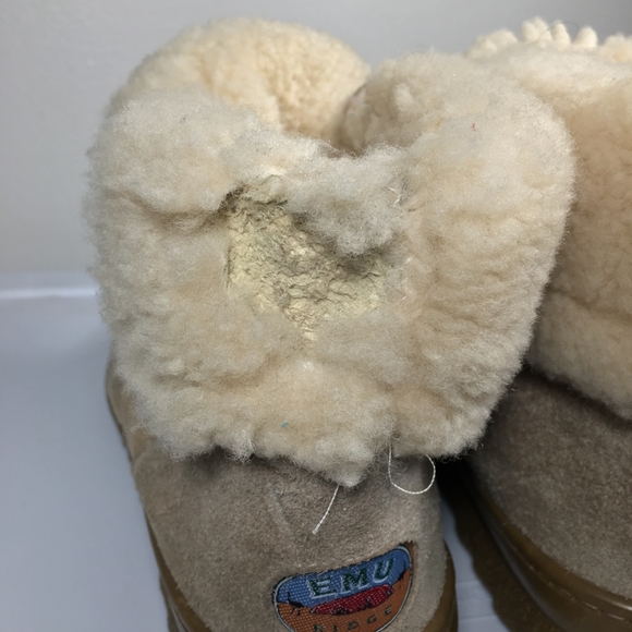 EMU Ridge | Shoes | Emu Ridge Womens Boots Sheepskin Laceup Size 9m ...